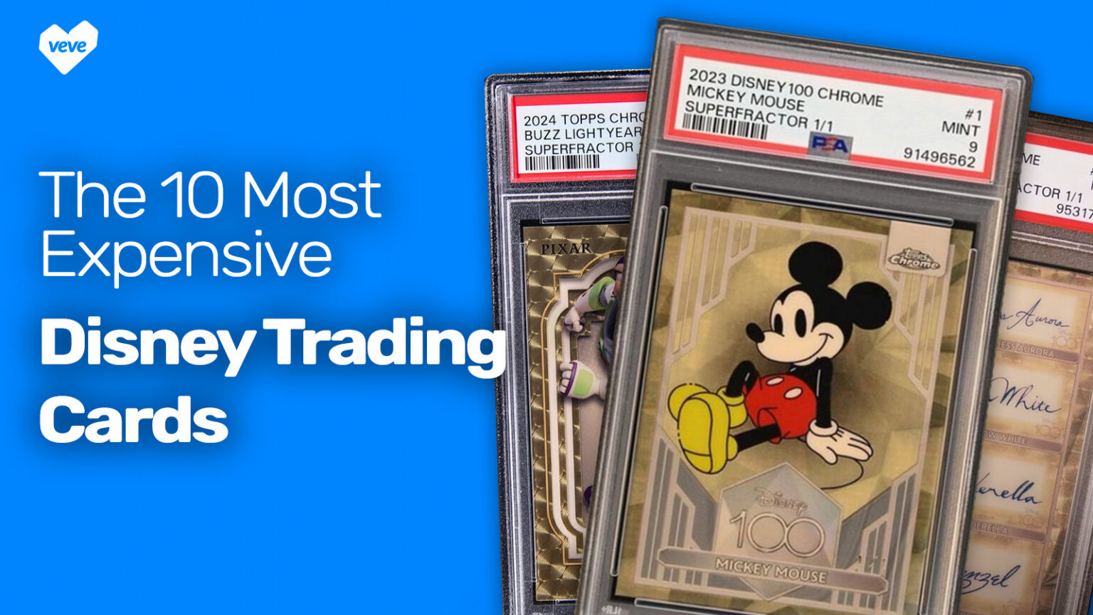 The 10 Most Expensive Disney Trading Cards - VeVe Digital Comics ...