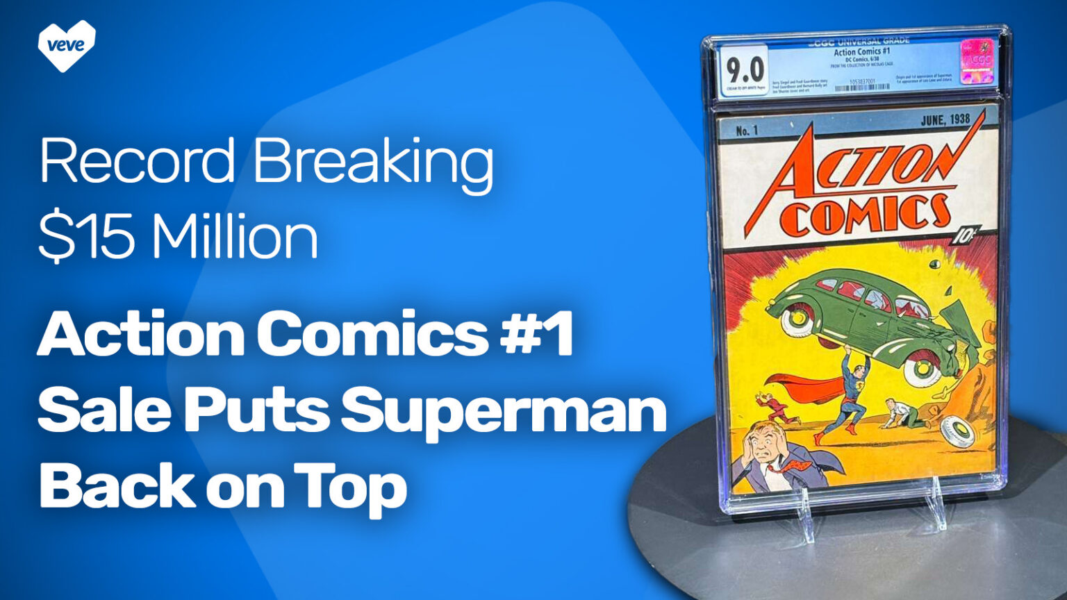 Record Breaking $15 Million Action Comics #1 Sale Puts Superman Back on ...